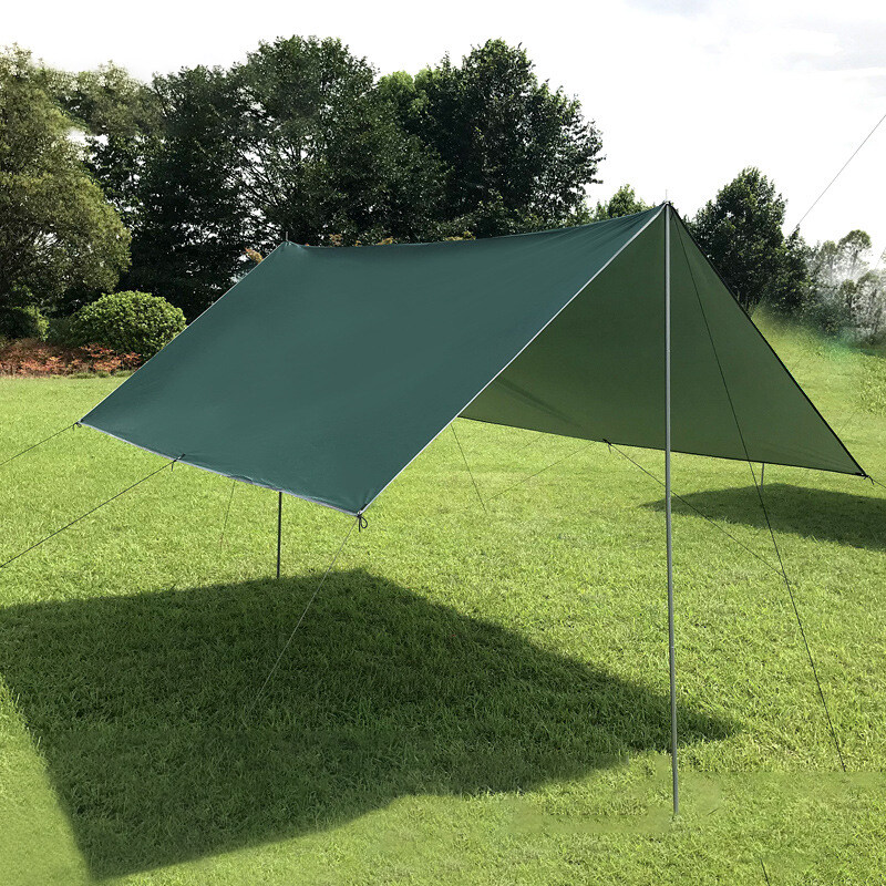 Flysheet Waterproof Groundsheet Camping Tarp Tent Outdoor Awning ...