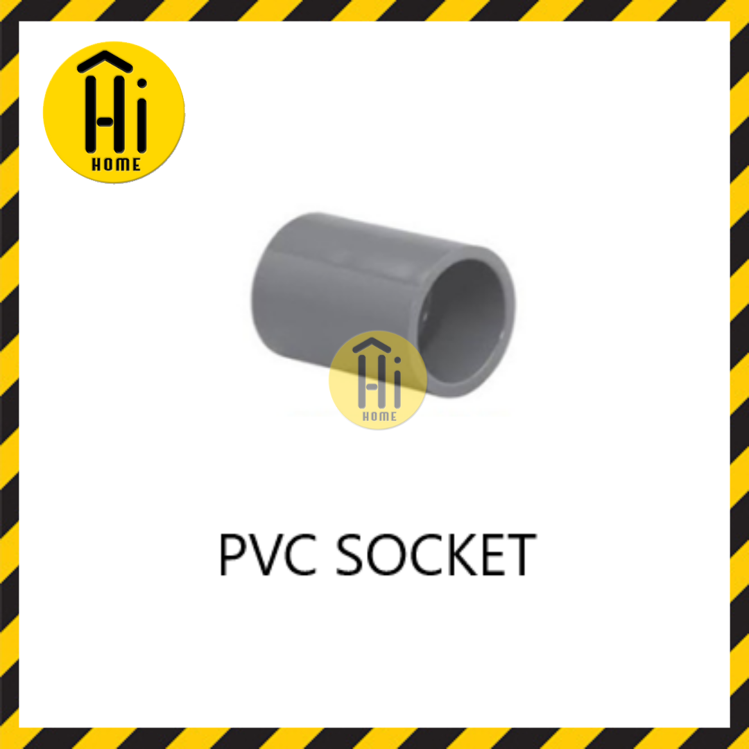 PVC Pipe Fitting Joint PVC Connector Multi Size Plumbing & Bathroom Accessories *BINA PLASTIC ...