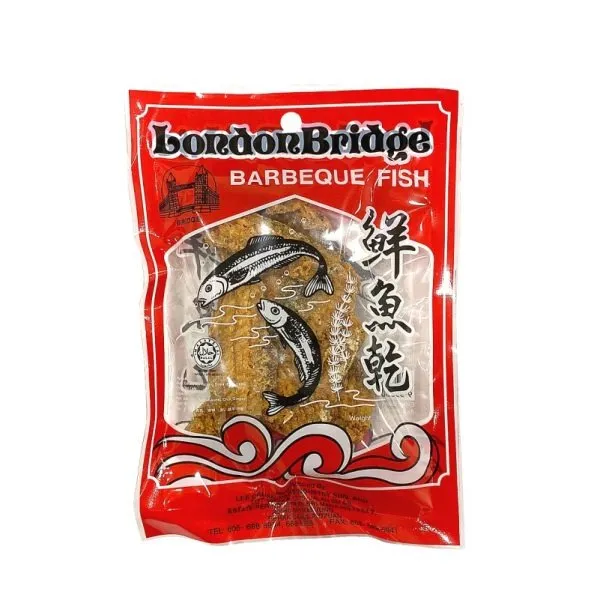 London Bridge Barbeque Fish Crispy Snack 30g 小包鲜鱼酥 30克 | Lazada