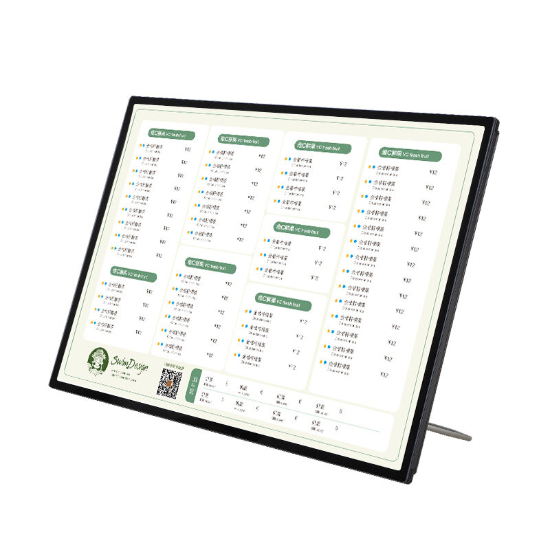 A3 A4 Multifunctional Led Display Stand Table Card Menu Standing ...