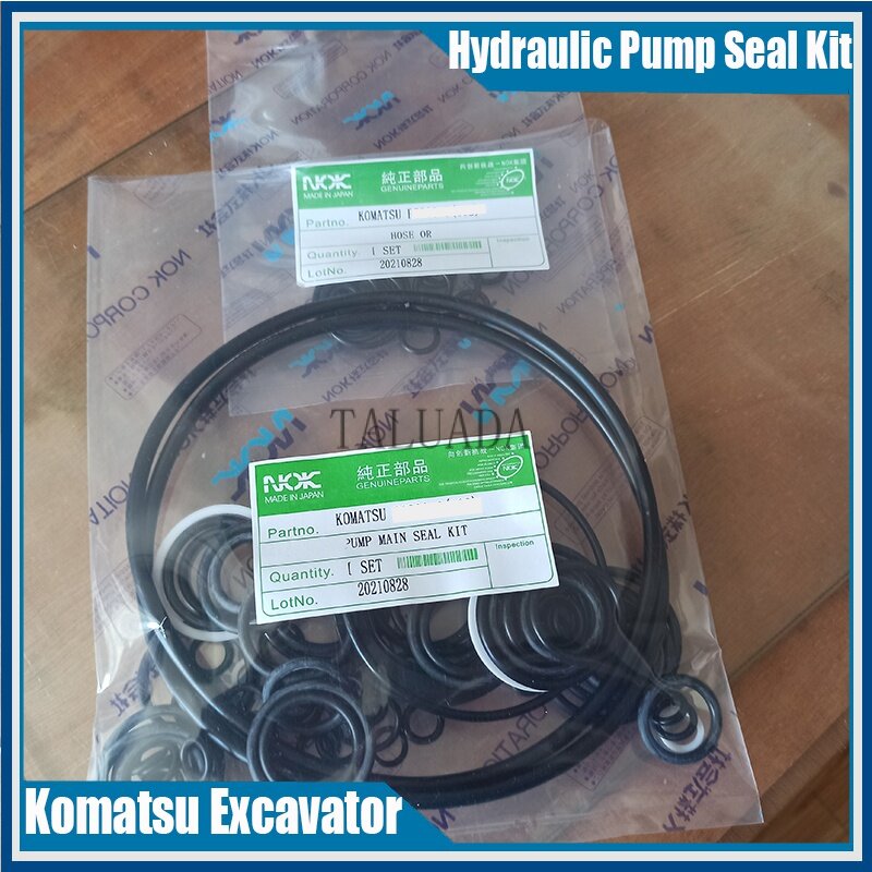 Komatsu Excavator parts PC200 Hydraulic Pump Seal Kit Repair Kit PC200 ...