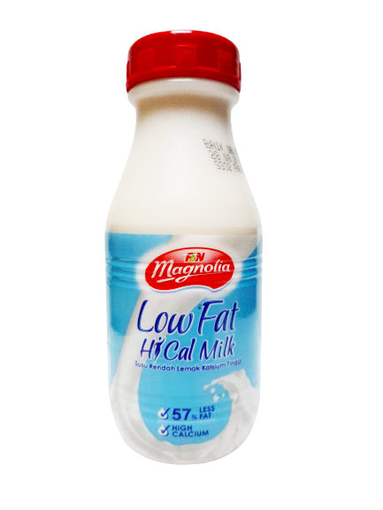 F&N Magnolia Low Fat High Calcium Milk/Low Fat Milk [220ml / 445ml ...