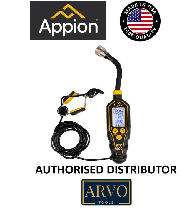 APPION PTC900 PRESSURE TEMPERATURE COMPOUND GAUGE WITH TEMPERATURE ...
