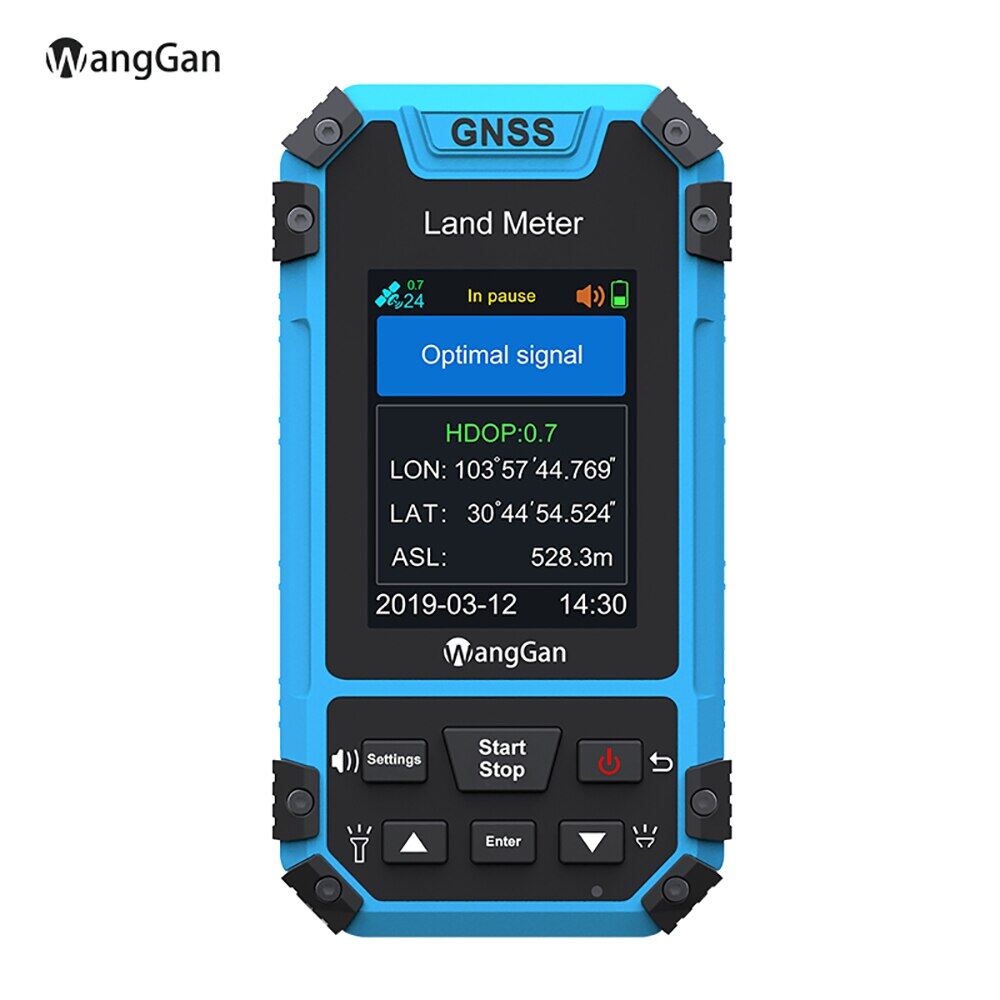 Wanggan S4 Color Screen GPS Land Meter Surveying Machine Professional ...