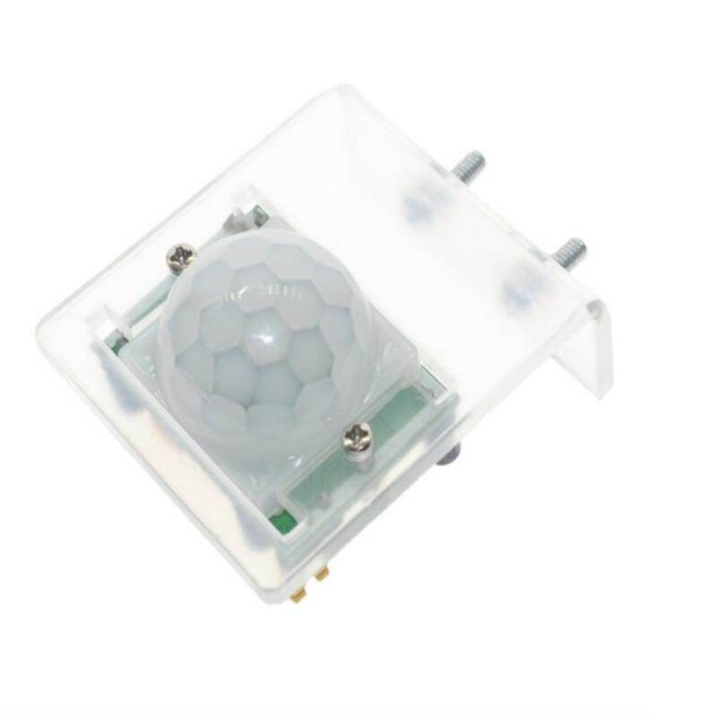 2PCS HC-SR501 Acrylic Bracket IR Infrared Motion Sensor Detector Module ...