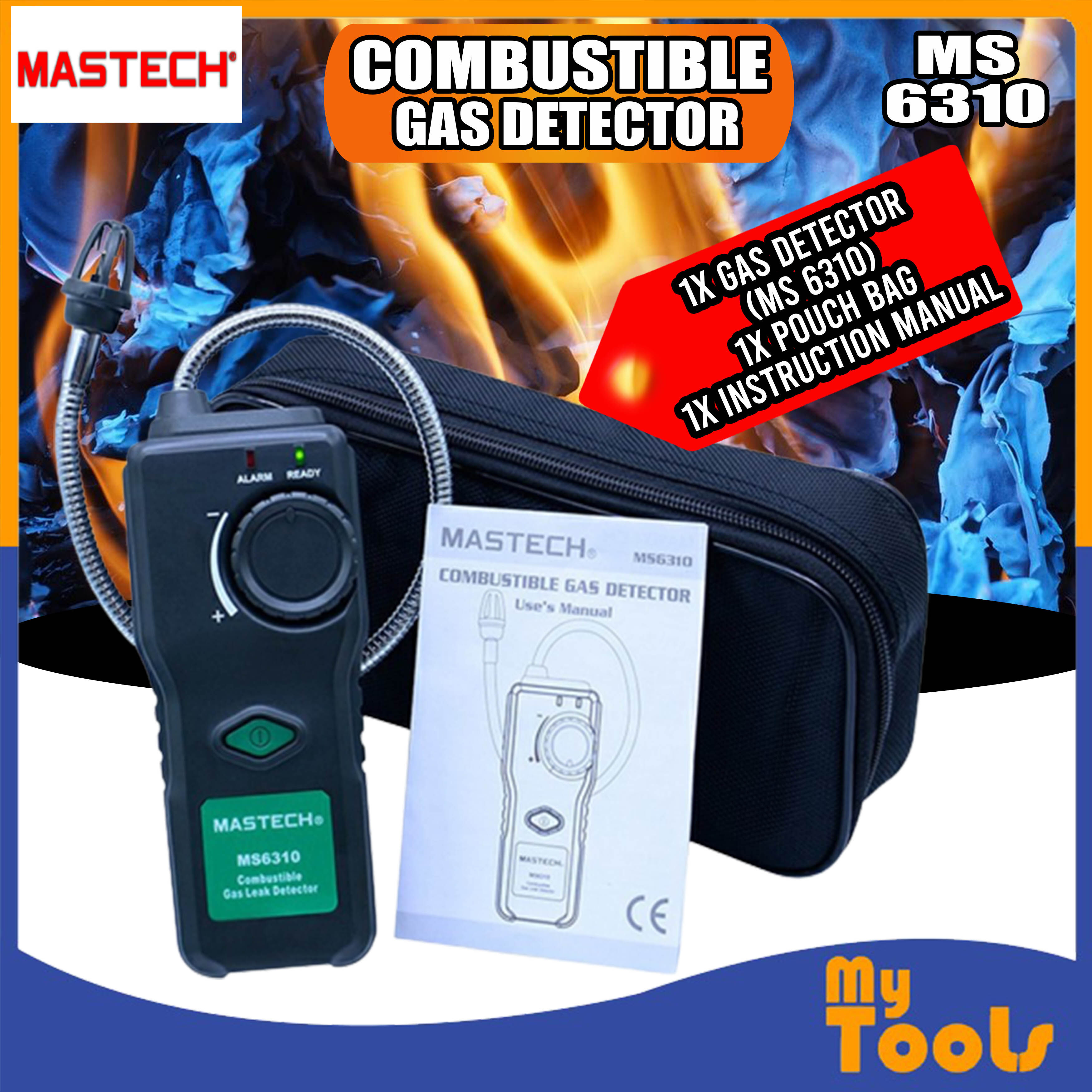 Mytools MASTECH COMBUSTIBLE GAS DETECTOR MS6310 | Lazada