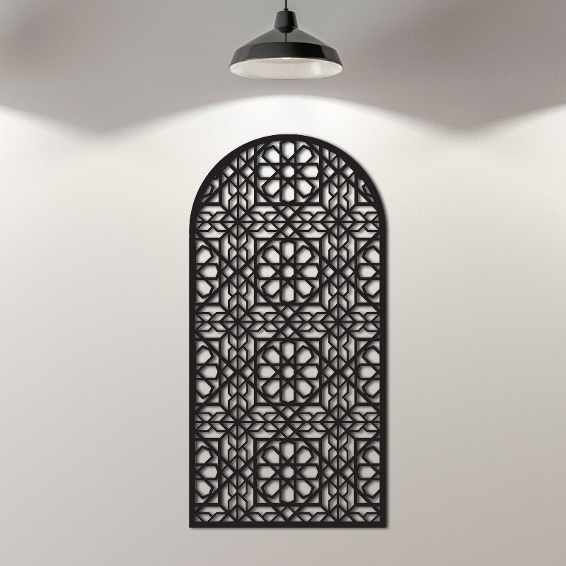 3D Islamic Pattern Cut Out Wall Art Kubah Mihrab Kerawang Islamic ...
