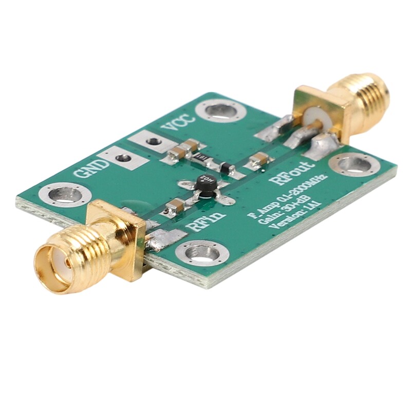 0.1-2000MHz 30dB Low Noise RF Amplifier LNA Broadband Module Receiver ...