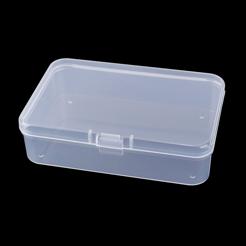 【Free Shipping】Plastic Rectangular Translucent Packaging Box White ...
