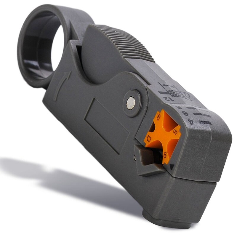 1Set Coax Rf/Bnc Crimp Tools for Rg58 / Rg59 / Rg6 with 10Pcs Bnc Plug Crimp Connector Set - Red ...