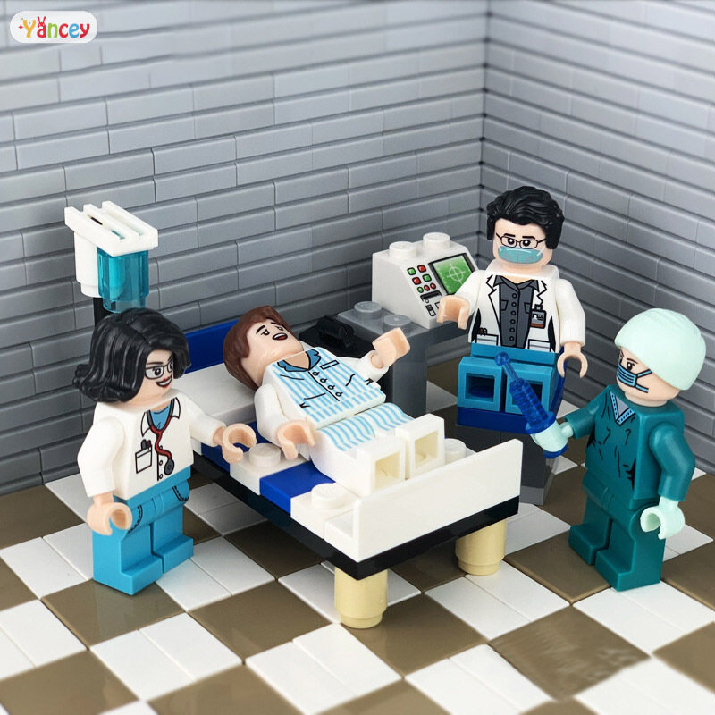 legoเลโก้ชิ้นตัวต่อของเล่นตำรวจเมืองตัวเลขบล็อคก่อสร้างของเล่นสำหรับ ...
