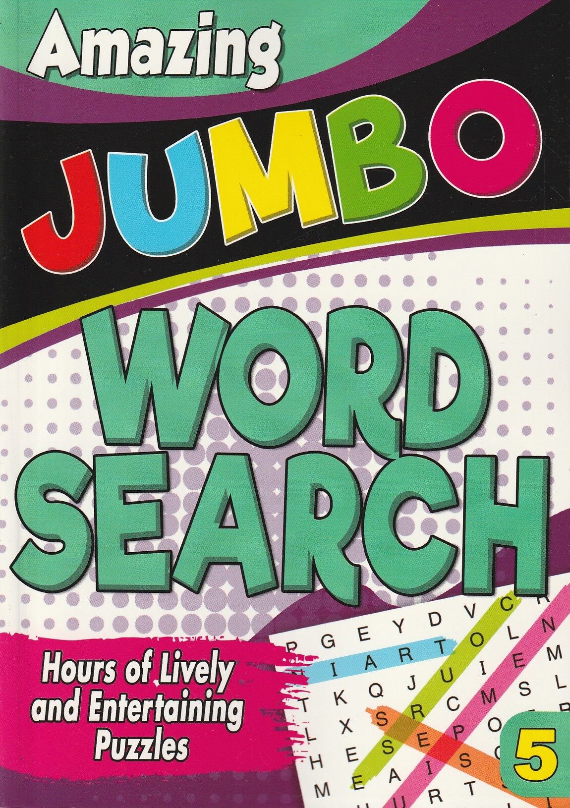 AMAZING JUMBO WORD SEARCH BOOK 5 | Lazada