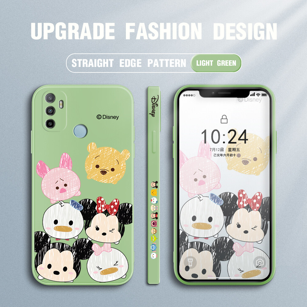Hontinga Casing Case For OPPO A53 2020 A33 2020 Case Cartoon Mickey ...