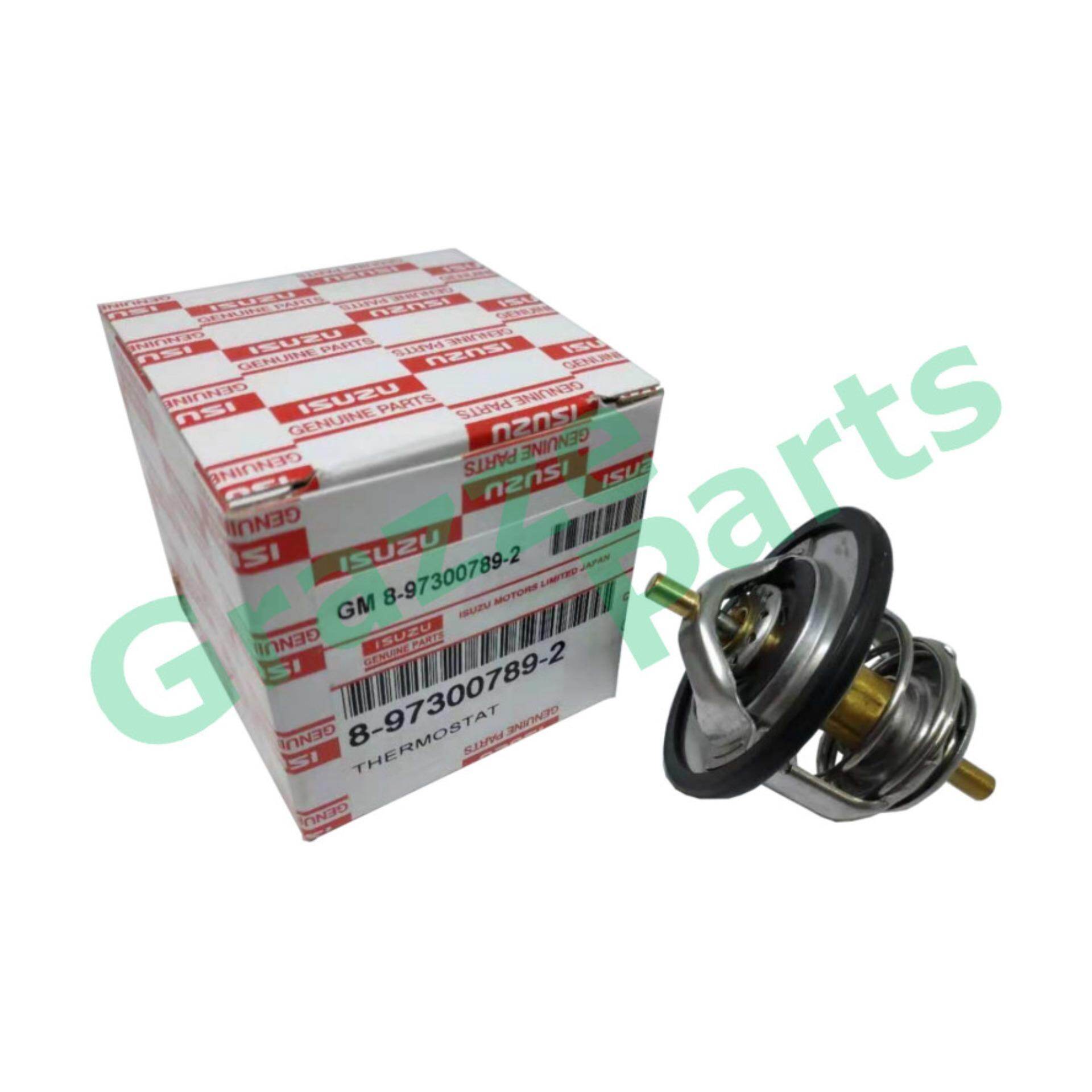 Coolant Thermostat + Sealing Ring for 8-97300789-2 ISUZU Hicom 4.3 ...