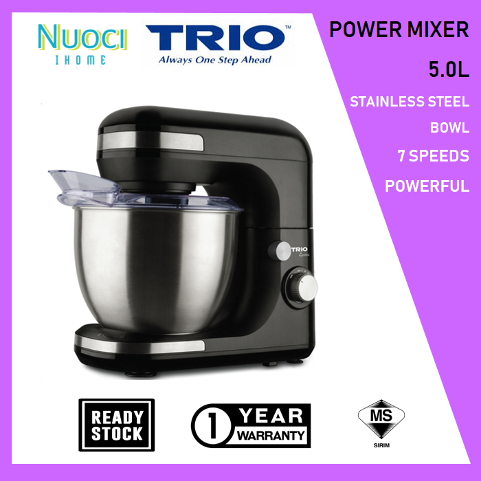 Trio Power Mixer 5.0L Black TPM601 TPM-601 | Lazada