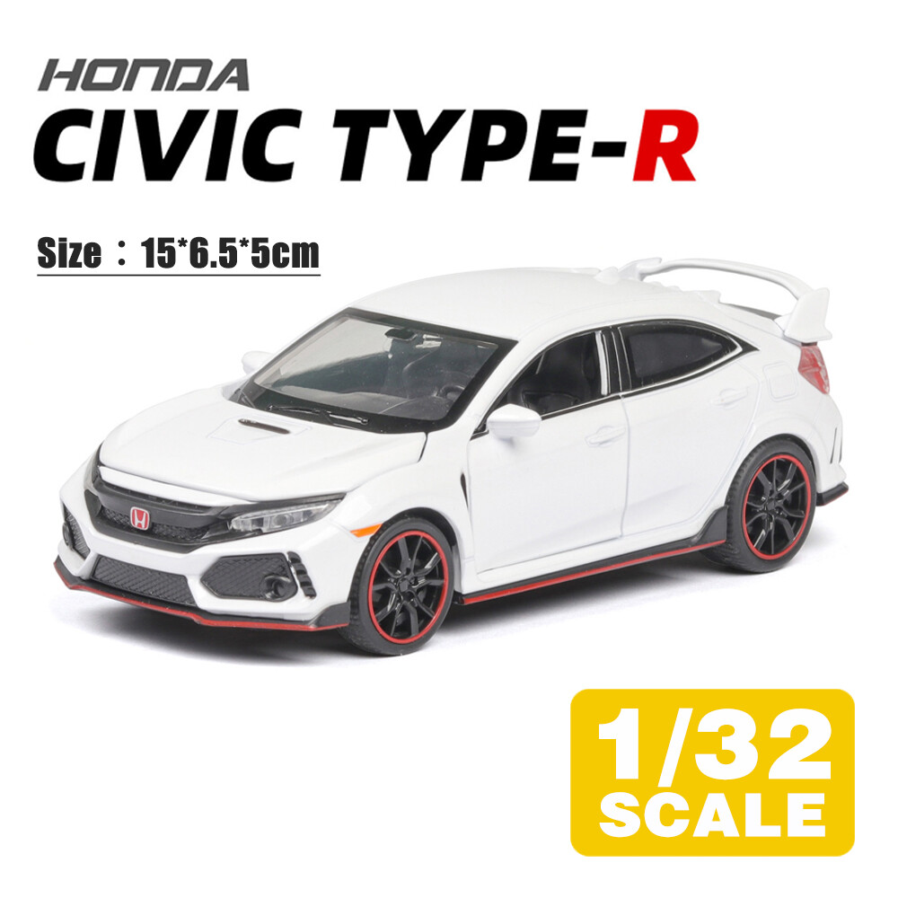 LEO 1:32 Scale HONDA CIVIC TYPE-R DIECAST model alloy car sound and ...