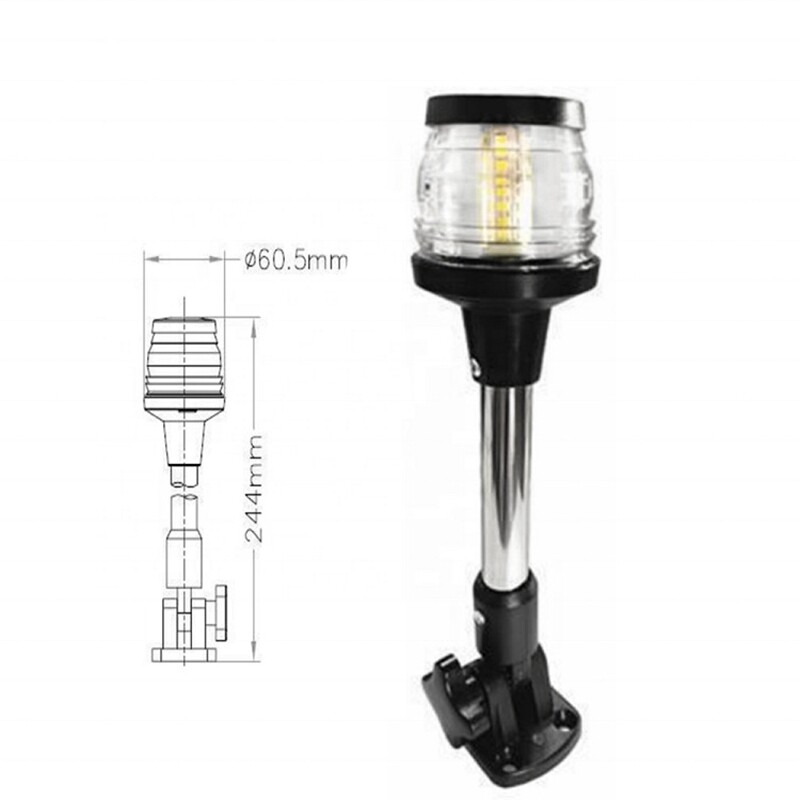 [COD][จัดส่งฟรี]Navigation Anchor Lights All Round 360 Degree Boat ...