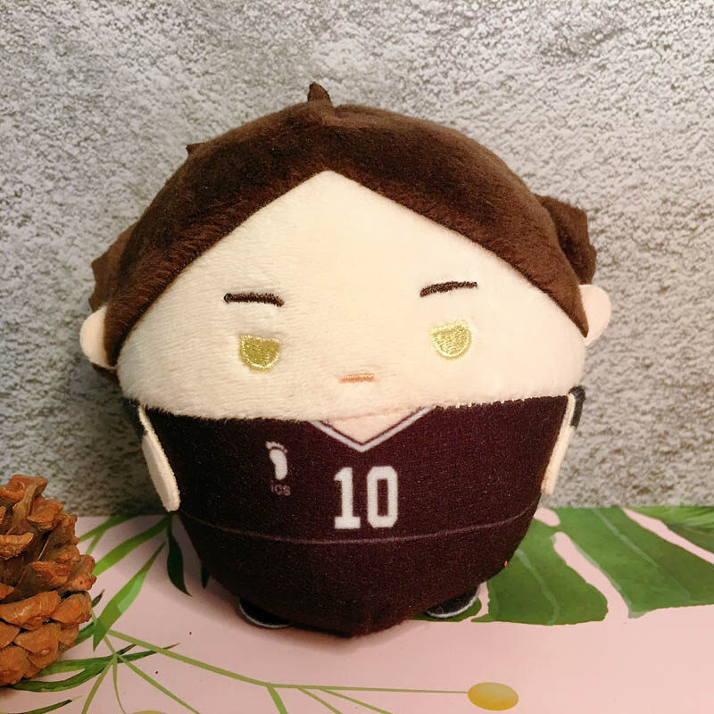 Haikyuu!! Kotaro Bokuto Round Plush doll Mascot Toy Key Chain 10cm ...