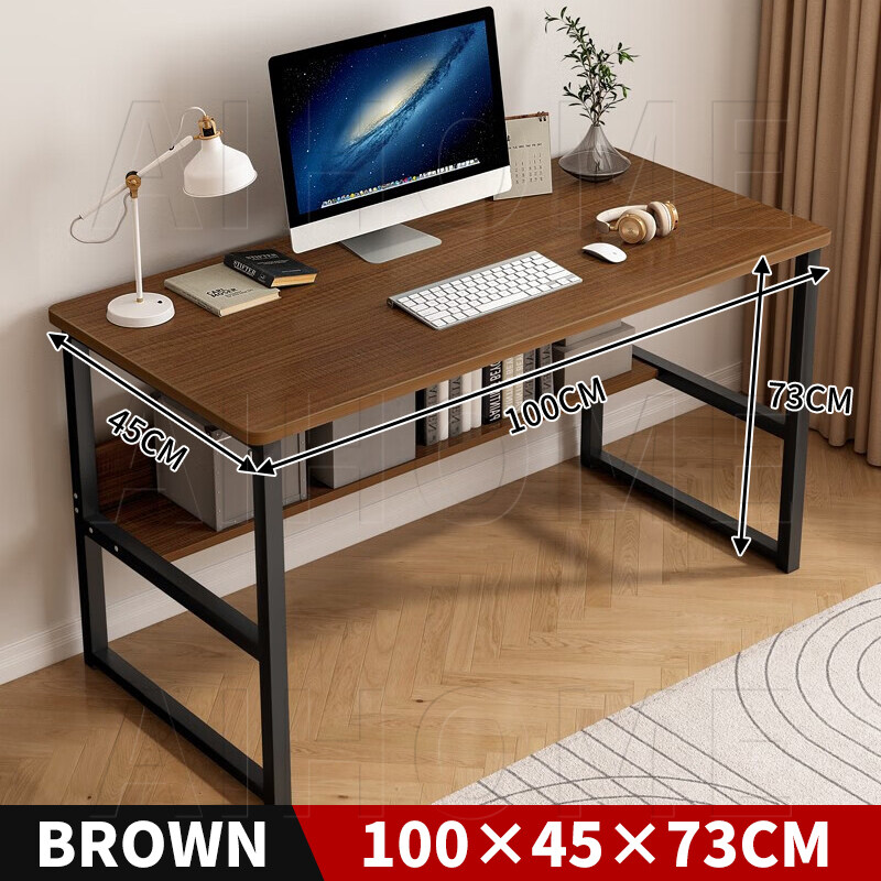 Student study Desk Computer Table 120x60cm Meja Modern writing living ...