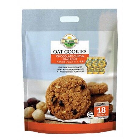 HUP SENG OAT COOKIES CHOC CHIPS + HAZELNUT 270G | Lazada