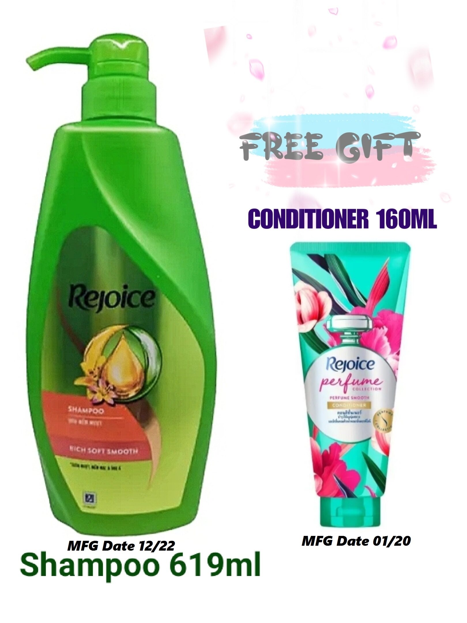 Rejoice Shampoo Model