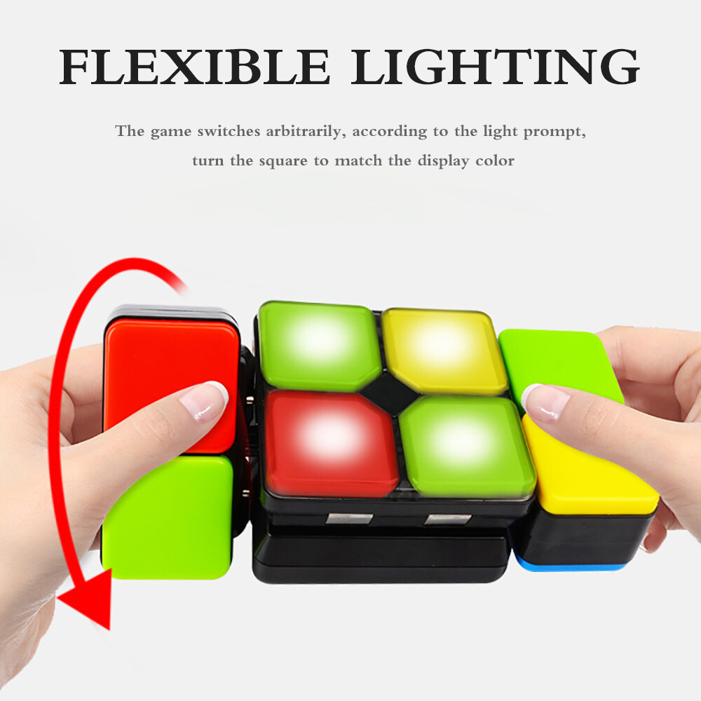 Magic Cube Electronic Music Cube Novelty Puzzle Game For Teens Kids ...