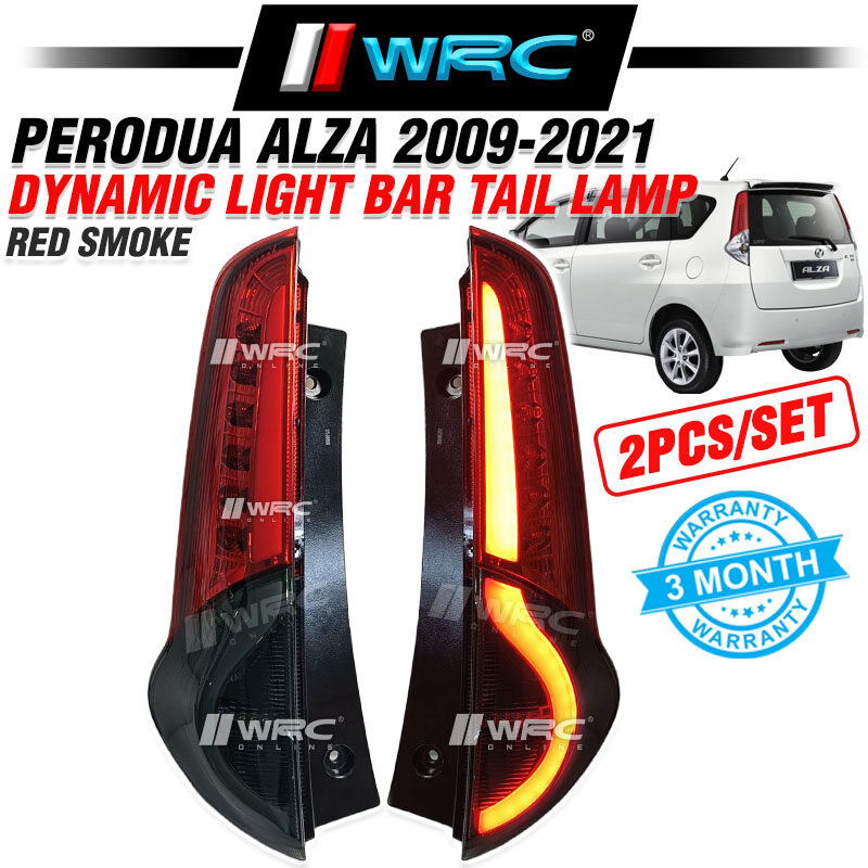 WRC Perodua Alza 2009 - 2021 Dynamic Light Bar Tail Lamp | Lazada