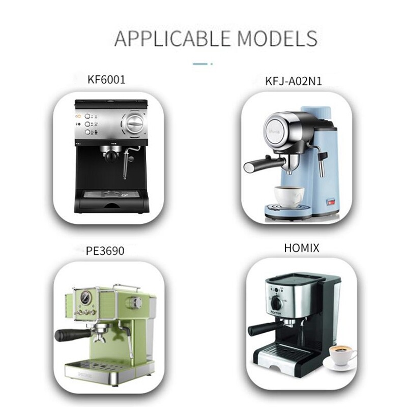 51mm Espresso Portafilter for Donlim Homix Petrus Fine Filter Stainless ...