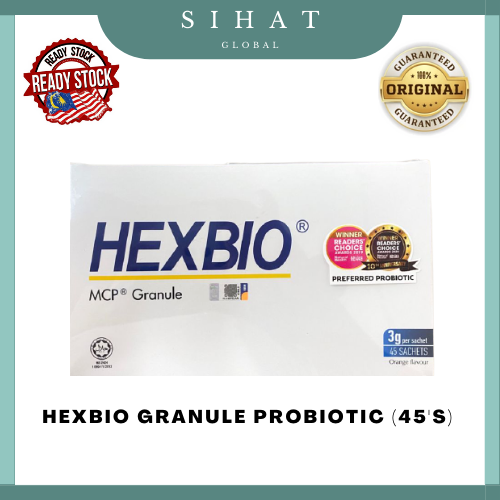 Hexbio MCP Granule Probiotic (45's) EXP08/23 | Lazada