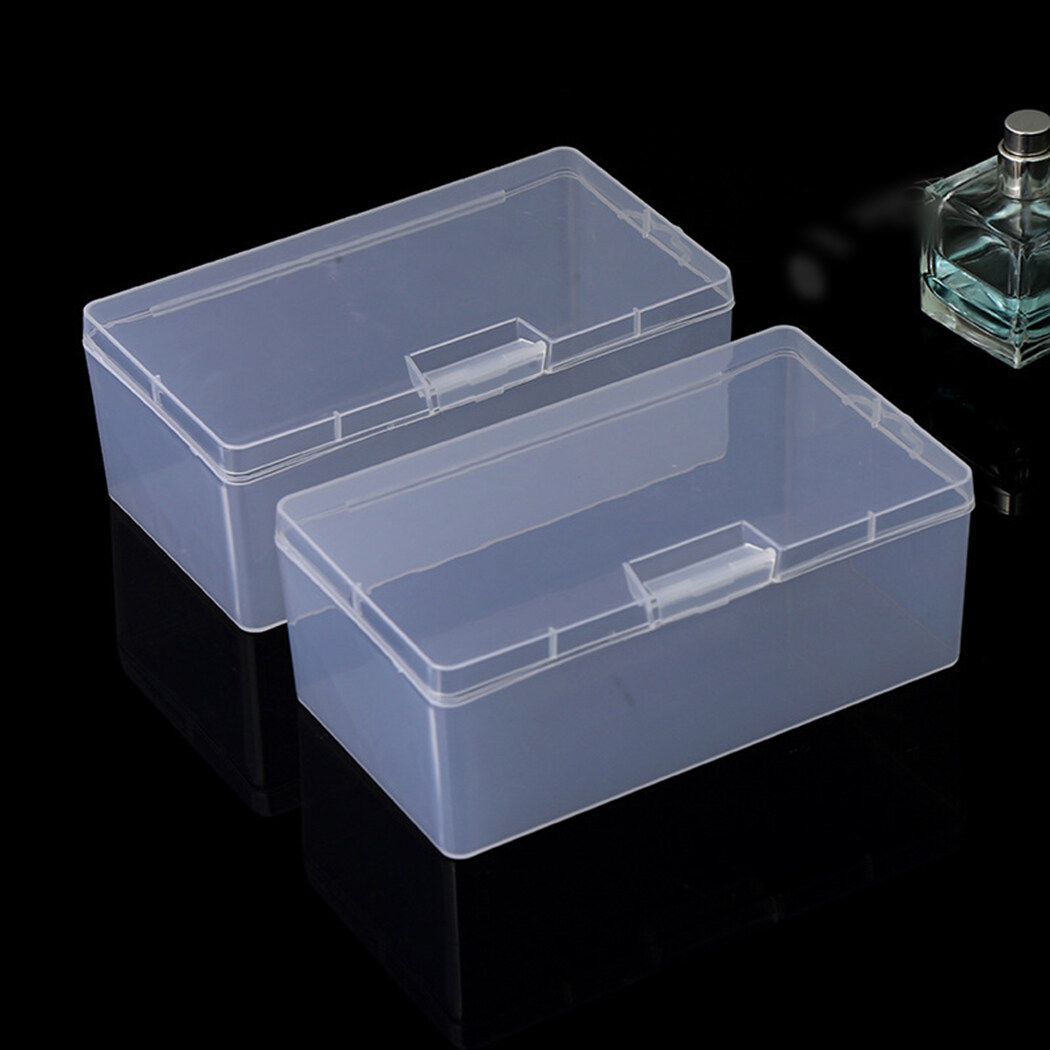 Toolstar Small Plastic Clear Transparent Container-Case Storage Box ...