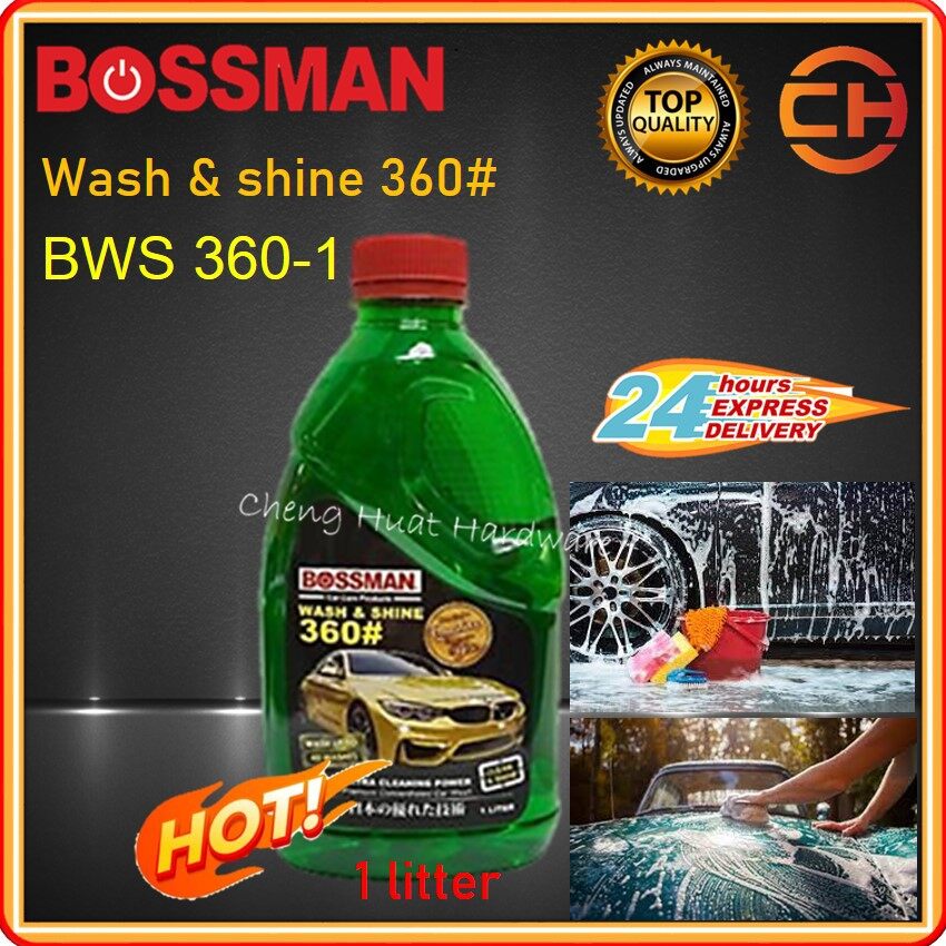 [1 LITRE CAR SNOW WASH SHAMPOO] Sabun Cuci Kereta Soap Foam For Car ...
