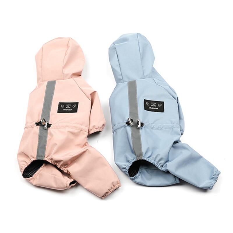 Reflective Dog Raincoat For Small Dogs Waterproof Dog Hoodie Coat ...