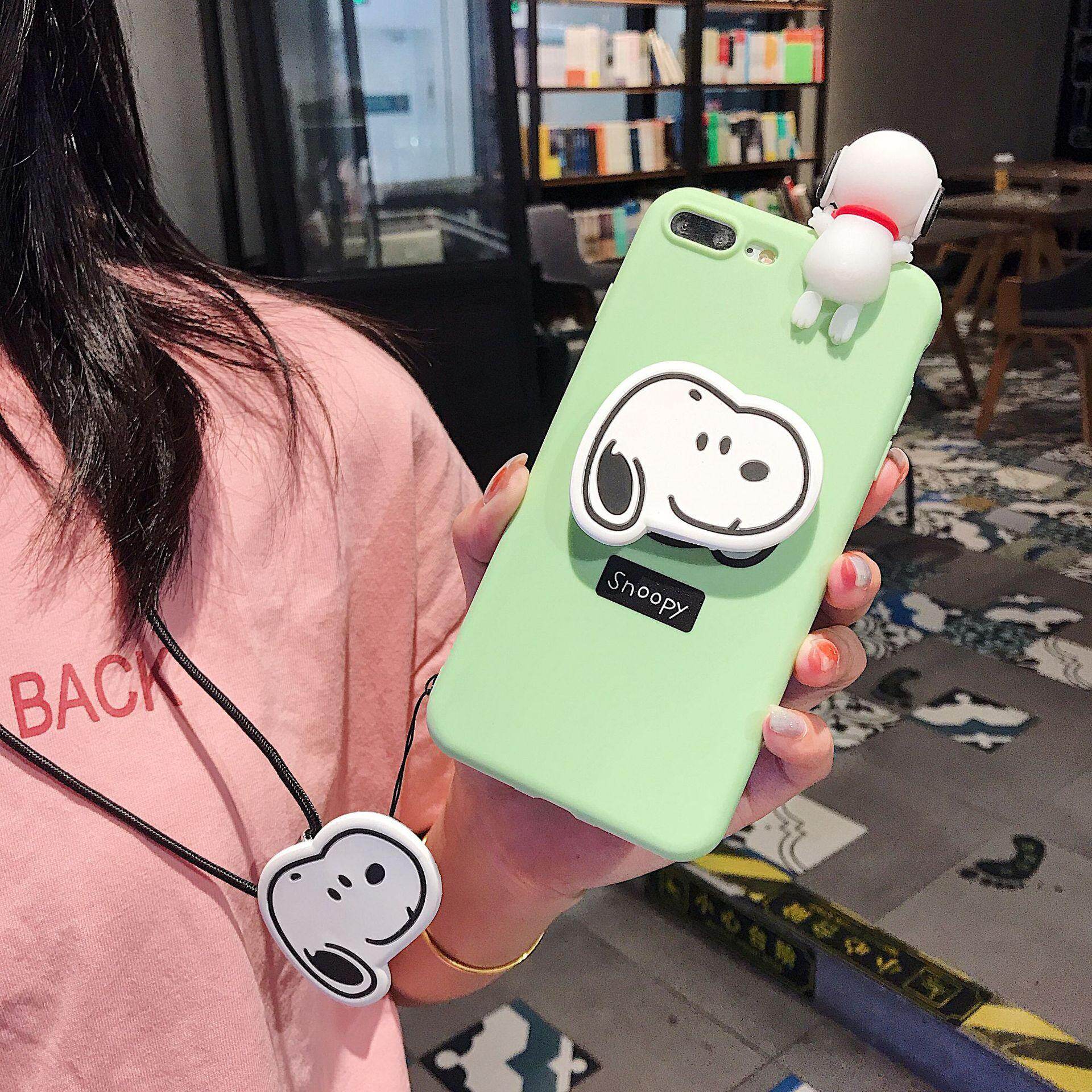 Ins cartoon strobe 8p is suitable for Apple XS mobile phone shell women ...