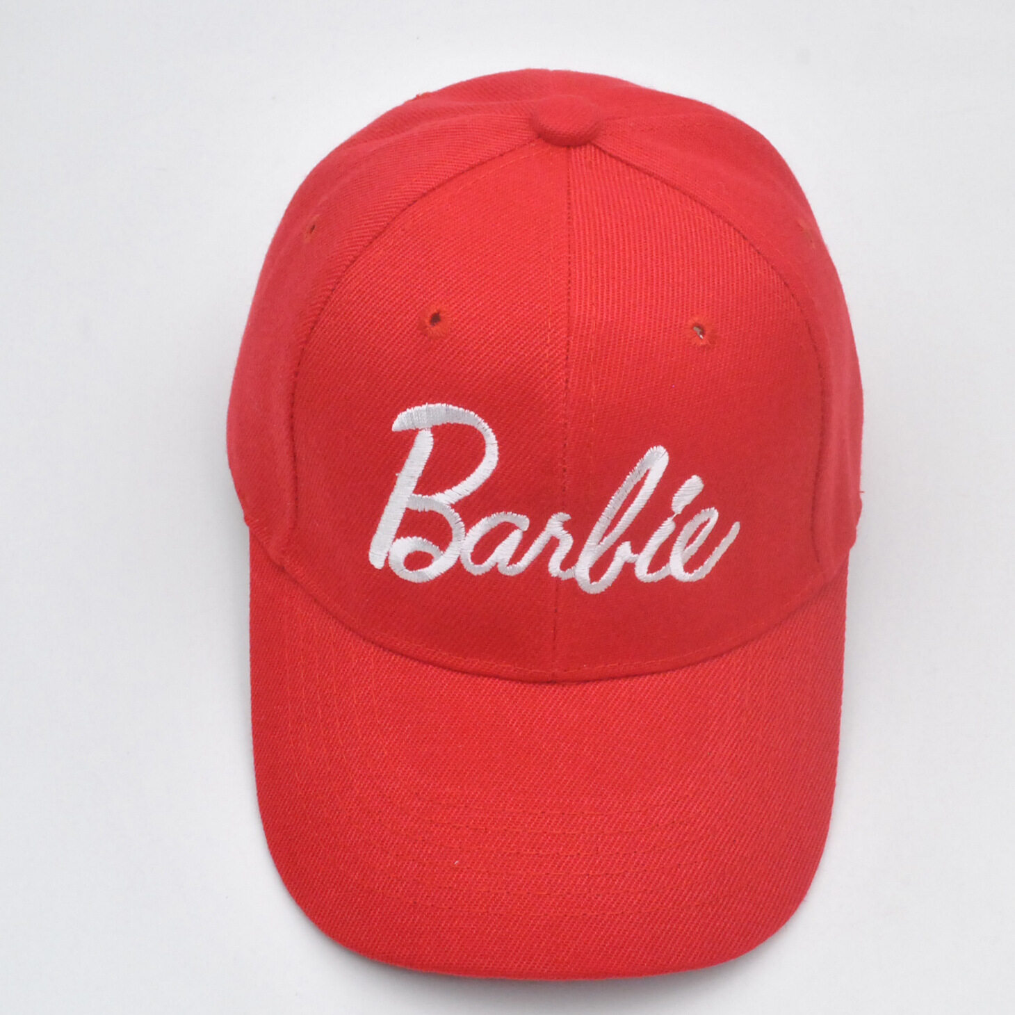 Kids Girl Embroidery Barbie Caps Word Series New Design Sun Visor ...