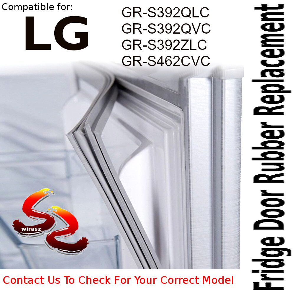 LG Refrigerator Fridge Door Seal Gasket Rubber Replacement part GR ...