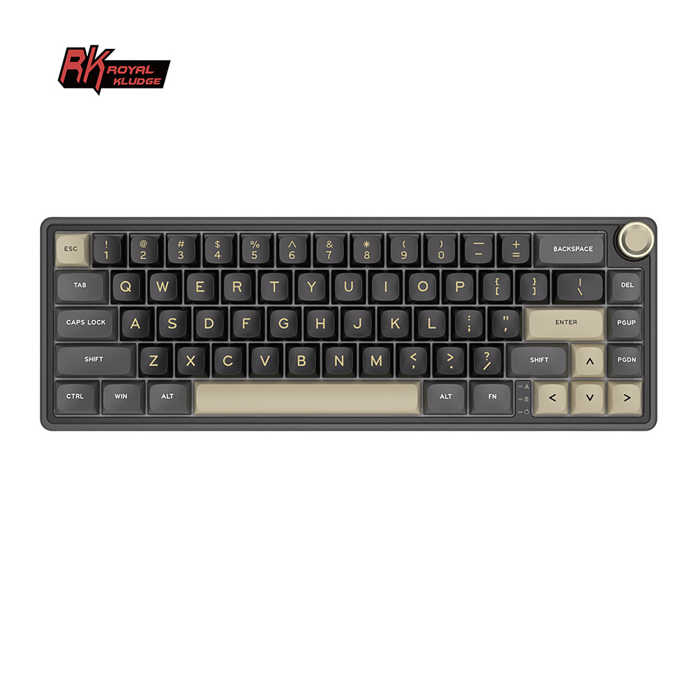 RK Royal Kludge R65 66 Keys Portable Mechanical Keyboard Hot Swapple ...