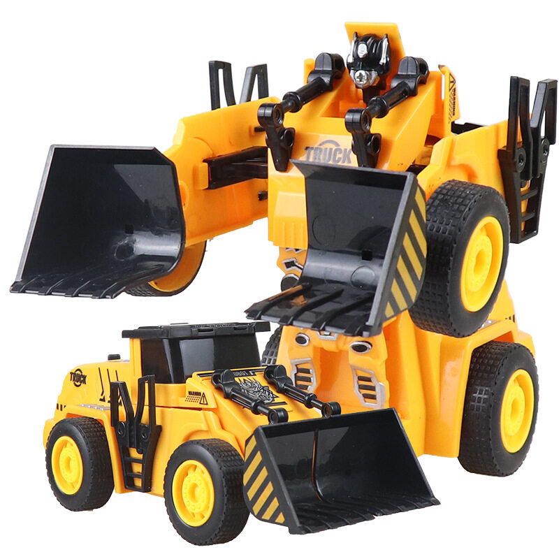 LS Boys Transforming Forklift Toys Children 'S Bulldozer Toy Car ...