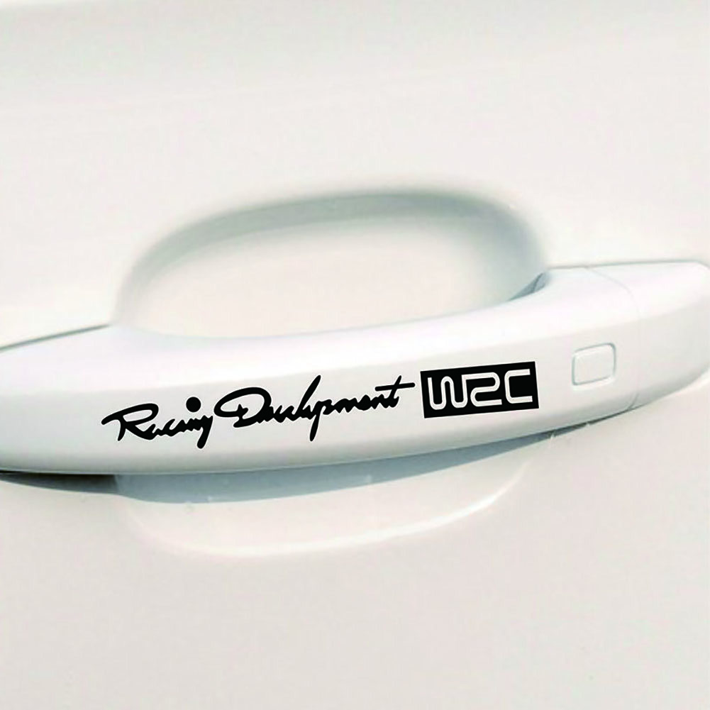 chaotui45441® 4Pcs WRC Door Handle Stickers Decal Rally Car for Toyota ...