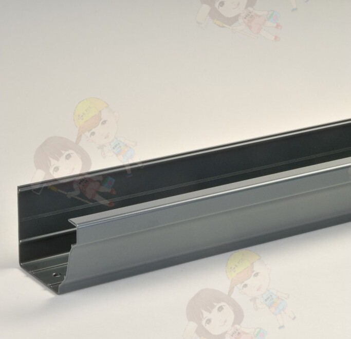 10 FEET PVC GUTTER MITRE JOINT IN COLOUR~GREY MATERIAL~PVC MODEL~F 300 ...