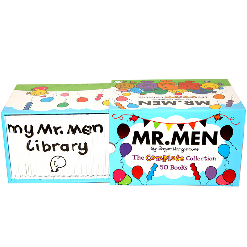 Mr Men: The Complete Collection Box Set (50 Books) - Shen Zhen Fan ...