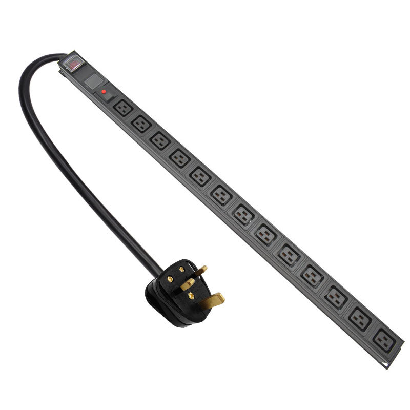 Pdu Power Strip C19 Output 13 Ac Socket With Current Display Meter C13 C20 Uk Us Au Israel Eu