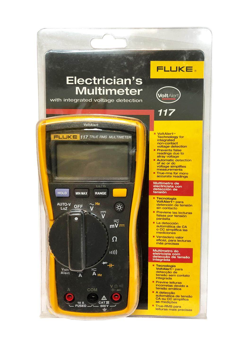 FLUKE 117 ELECTRICAL DIGITAL MULTIMETER | Lazada
