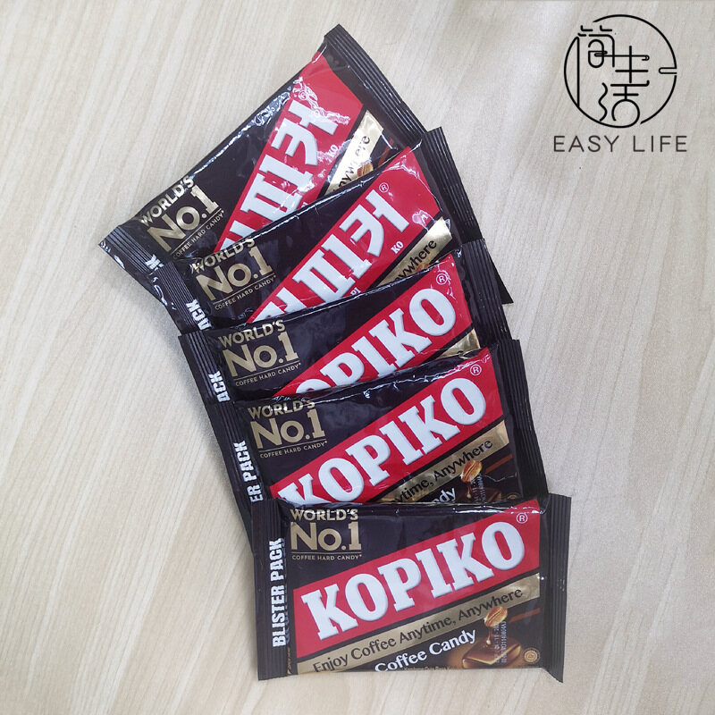 Ready Stock Kopiko Coffee Candy ( Blister ) 8gm HALAL Candy Song Joong ...