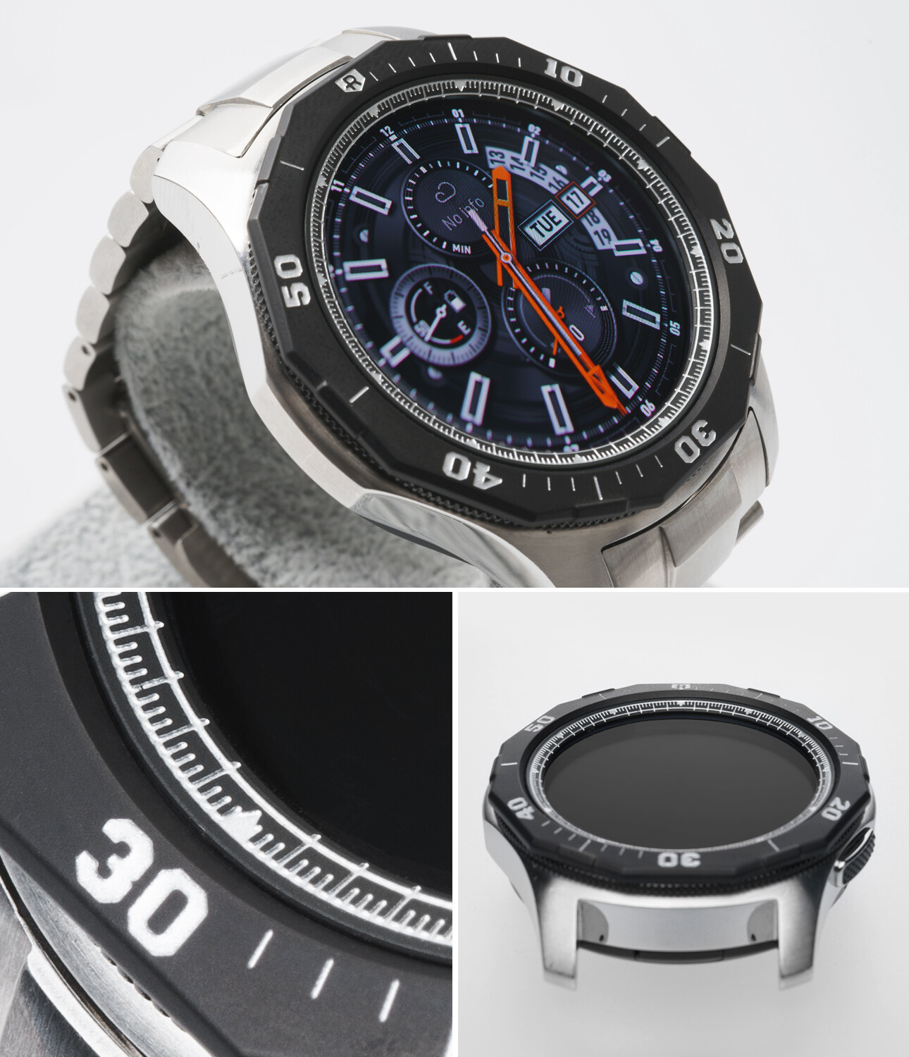Ringke Inner BEZEL styling สำหรับนาฬิกา Galaxy 46 มม.,Galaxy Gear S3 ...