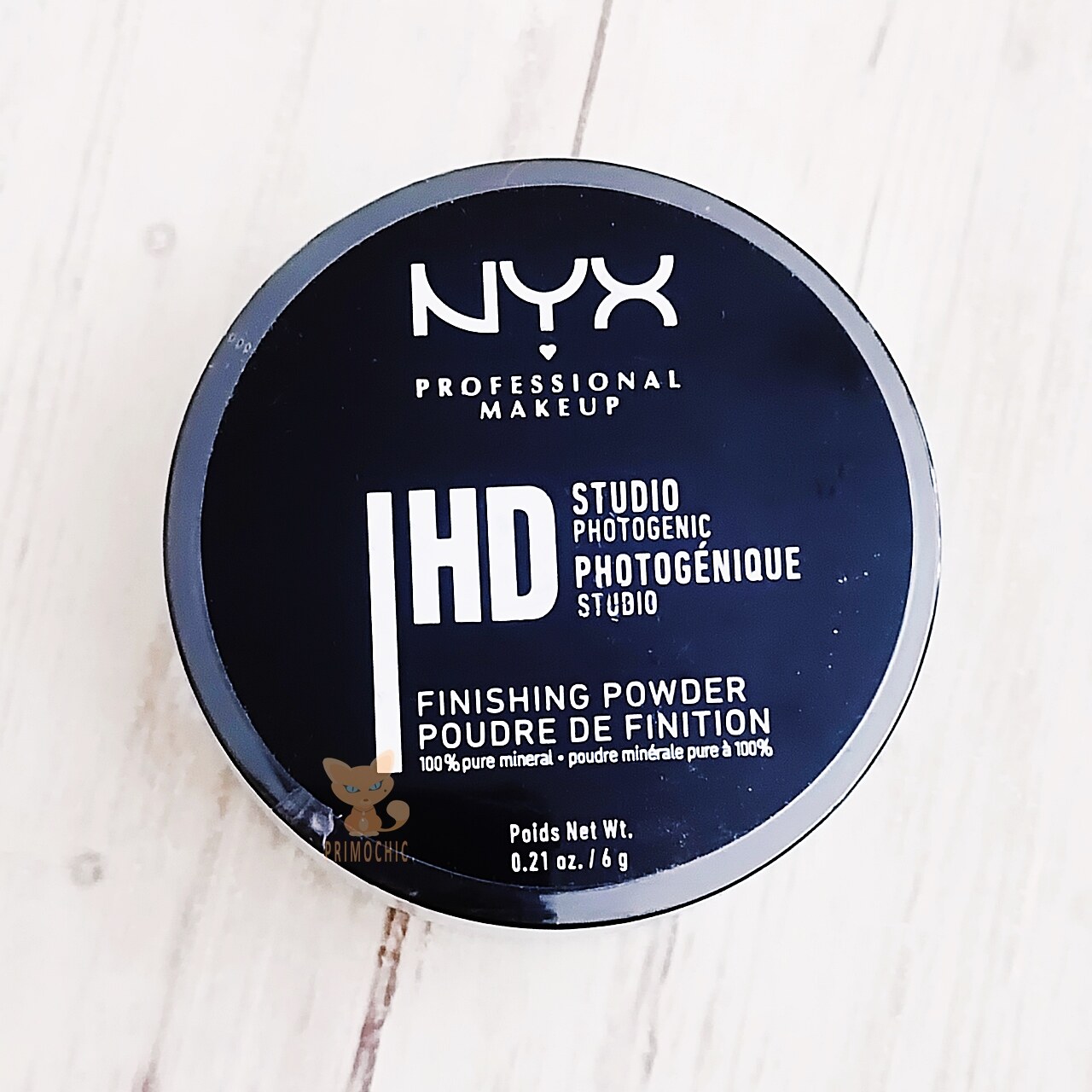 NYX HD Studio Finishing Powder, Loose Setting Powder - Translucent ...