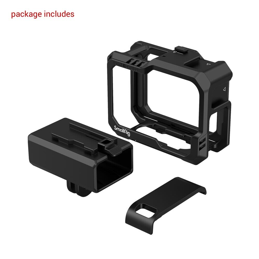 SmallRig Black Full Action Camera Cage สำหรับ GoPro HERO9/HERO10 GoPro ...