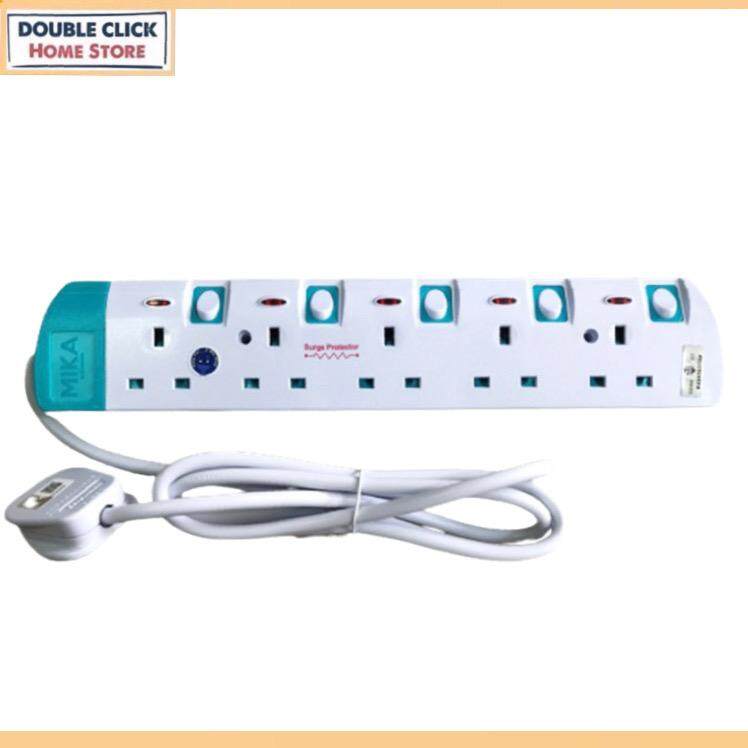 (SIRIM) 2 METER Extension Trailing Socket 3G 4G 5G Extension Plug ...