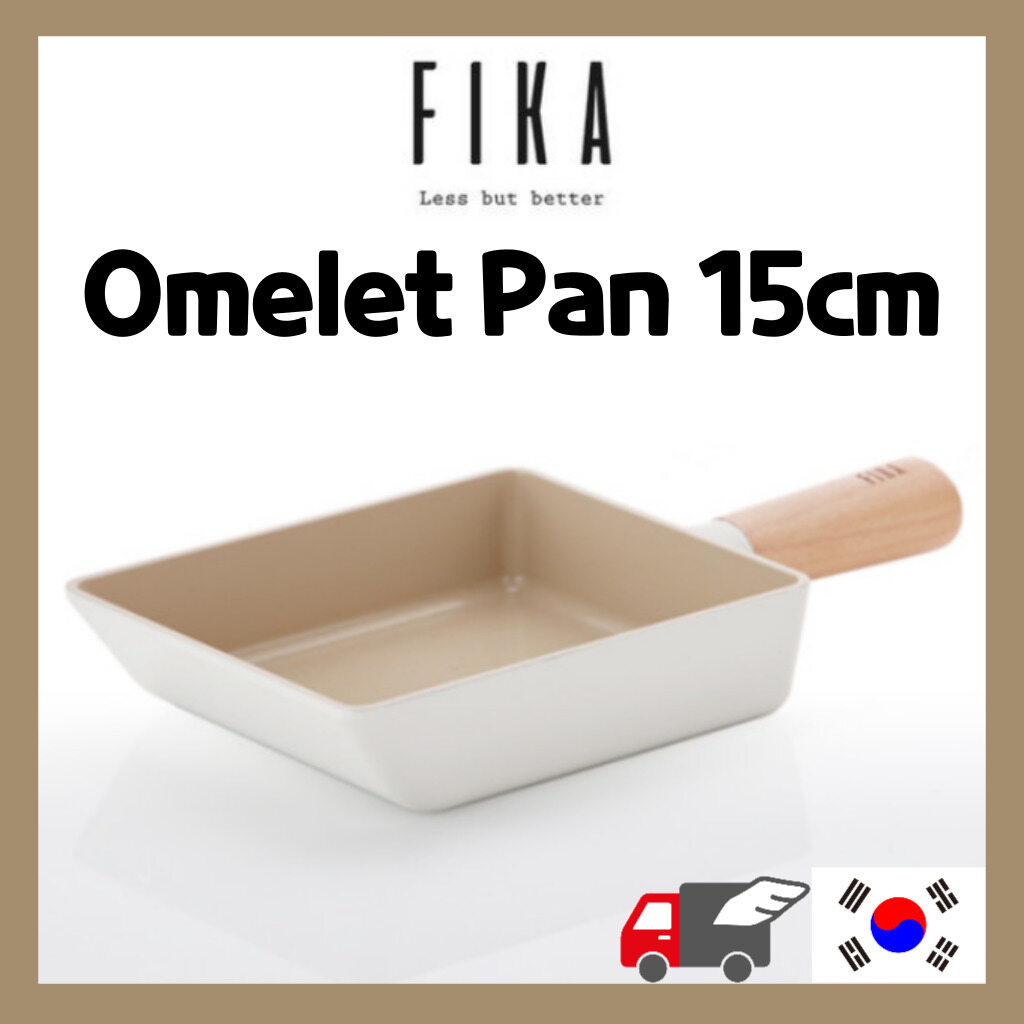 NEOFLAM FIKA Omelet Pan 15cm (Egg Roll Pan) / Non-Stick Coating / IH ...