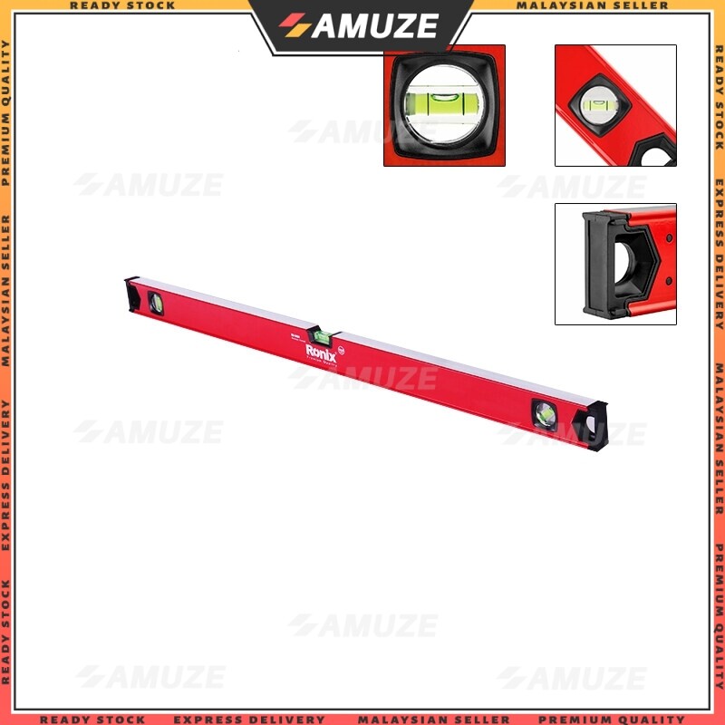 [Germany] RONIX 100cm Premium Spirit Level Water Level Ruler Measuring ...