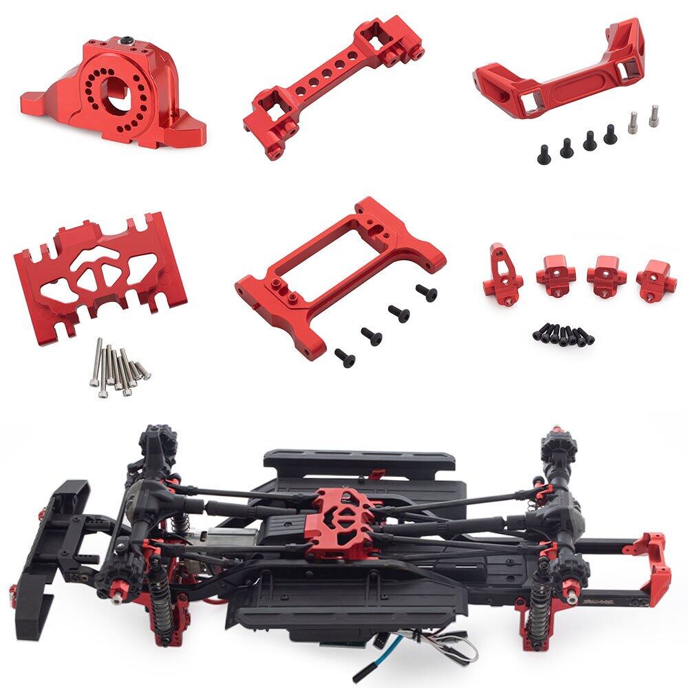 190mm Wheelbase Unassembled Frame Chassis for WPL C14 C24 C24-1 C54 ...